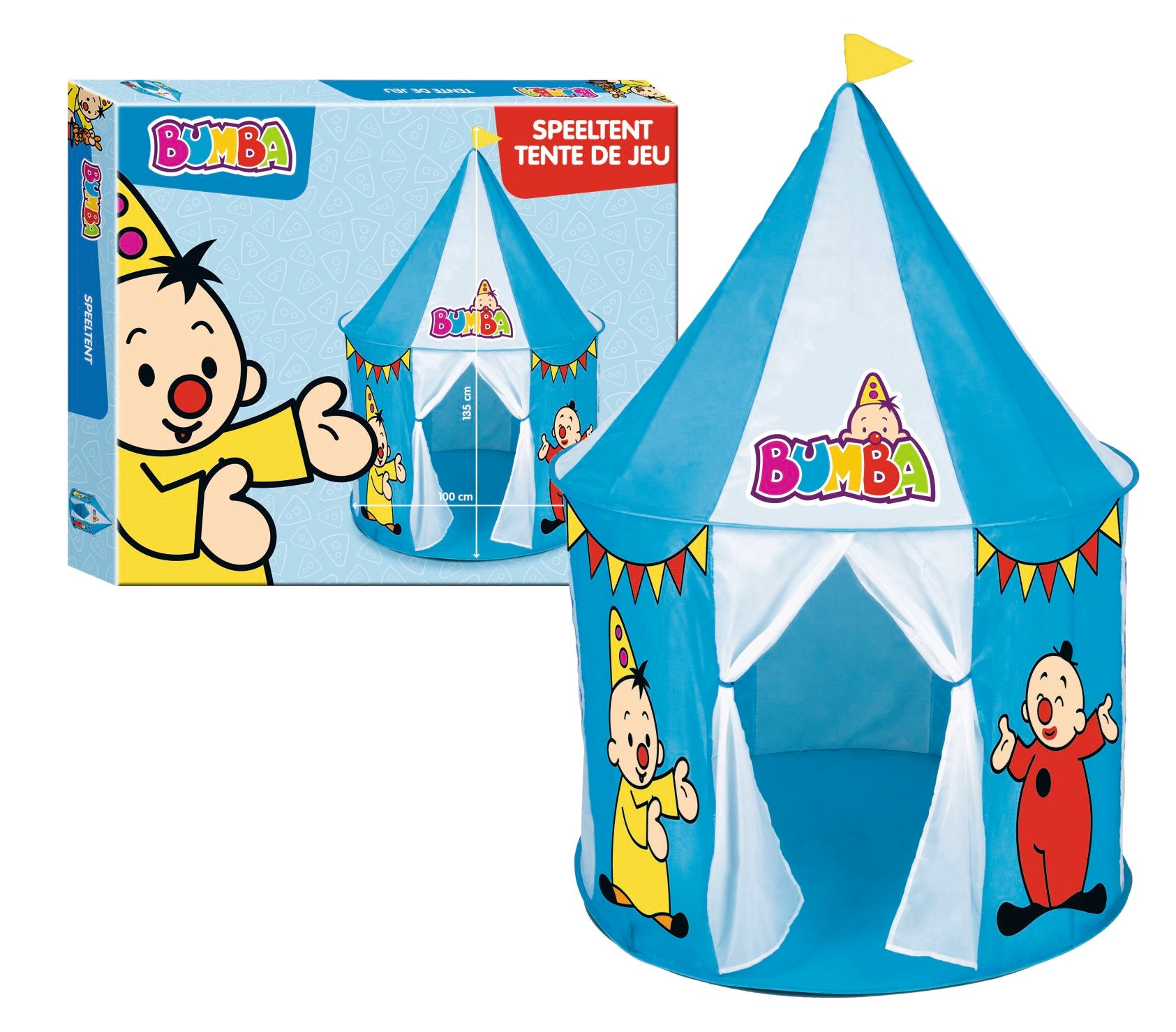 Bumba Circustent "Speeltent" – 100 x 135 cm – Studio 100 Webshop
