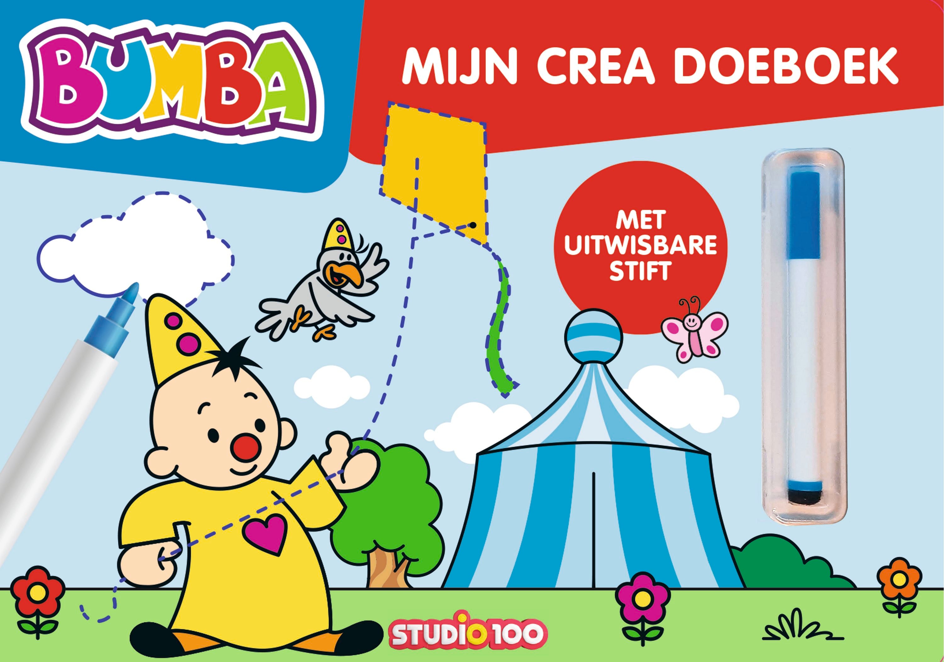 Bumba Kartonboek "Mijn crea doeboek" – Studio 100 Webshop