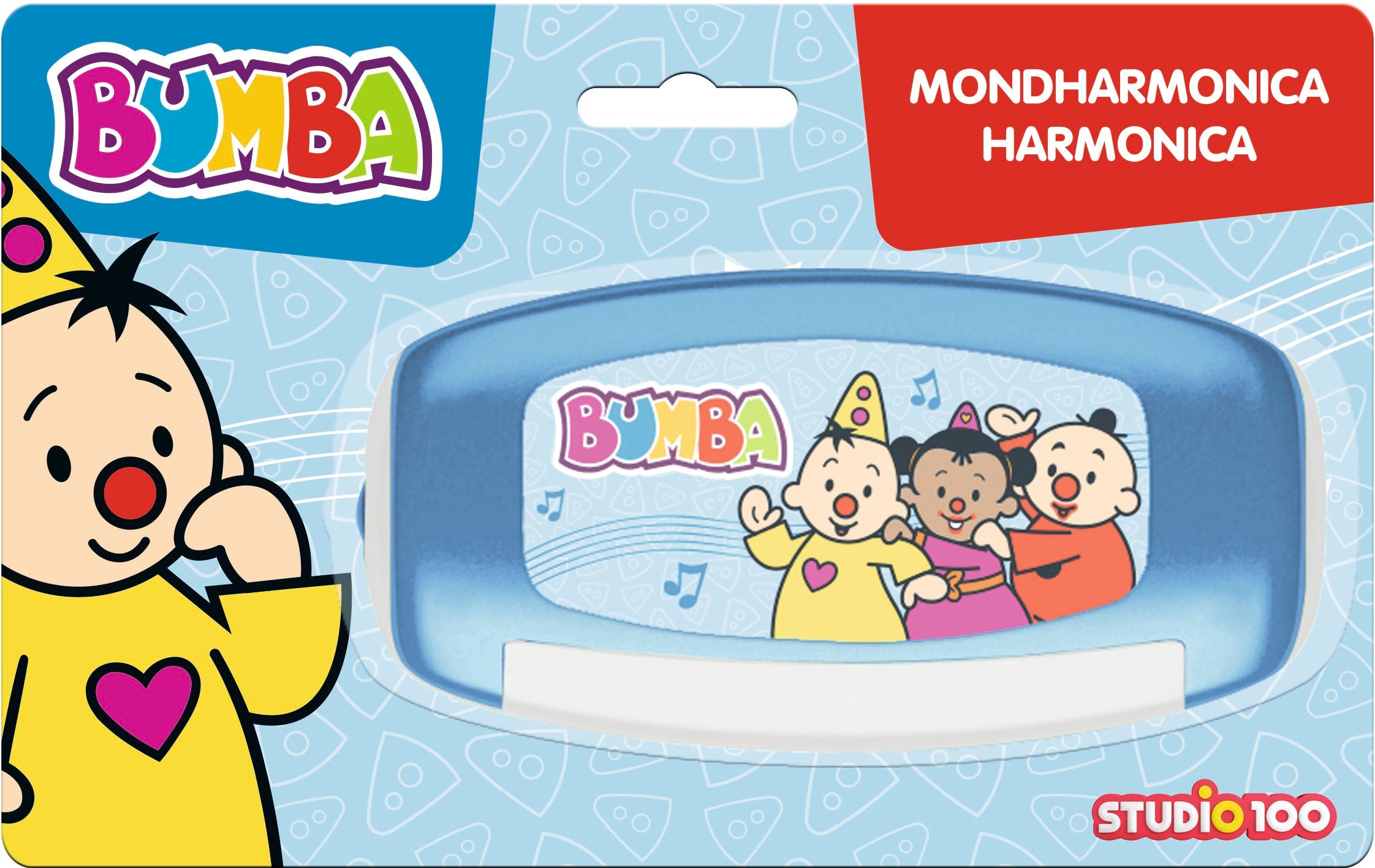 Bumba Speelgoedinstrument "Mijn eerste mondharmonica" – Studio 100 Webshop