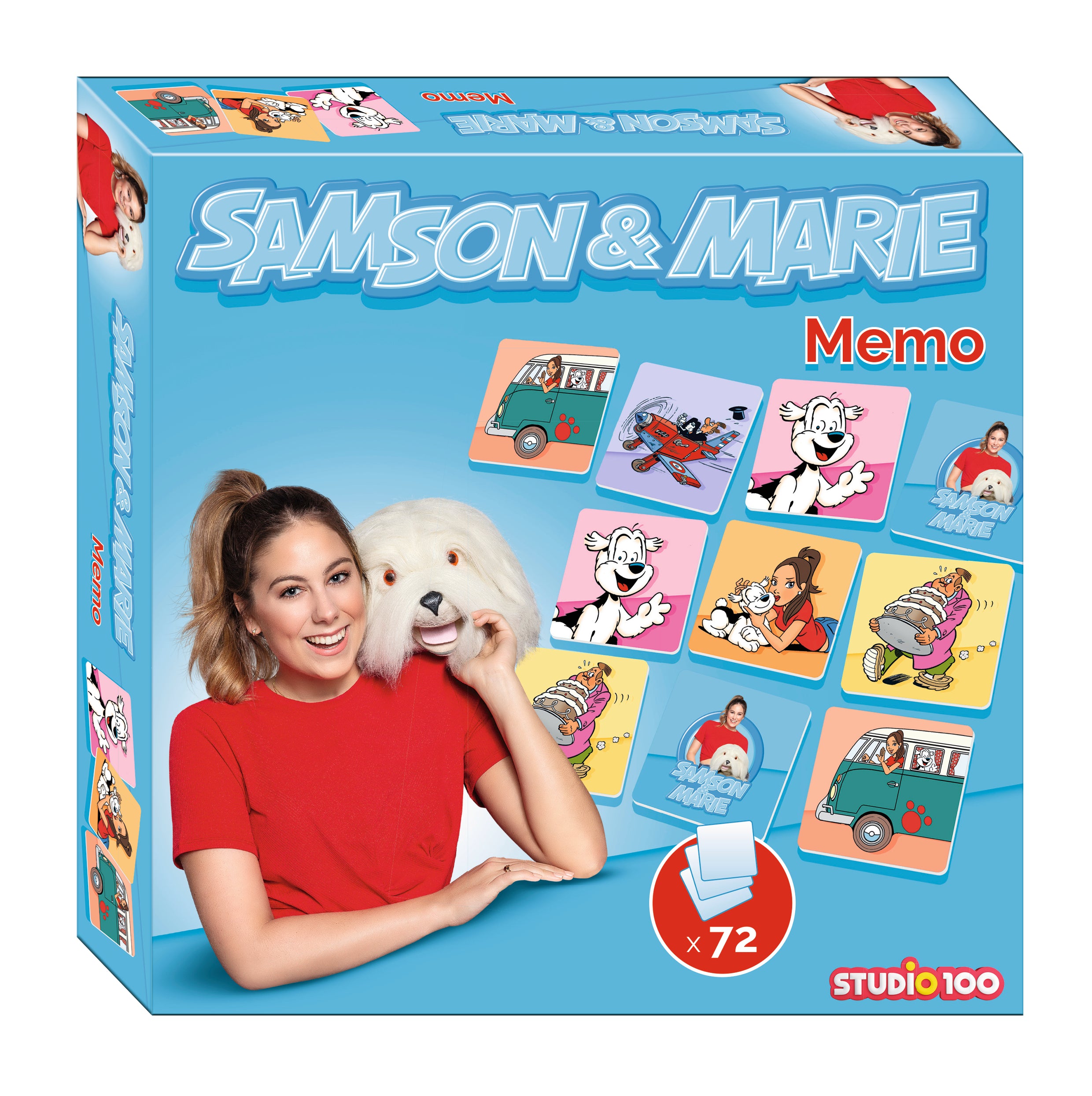 Samson & Marie Memo "72 kaartjes" – Studio 100 Webshop