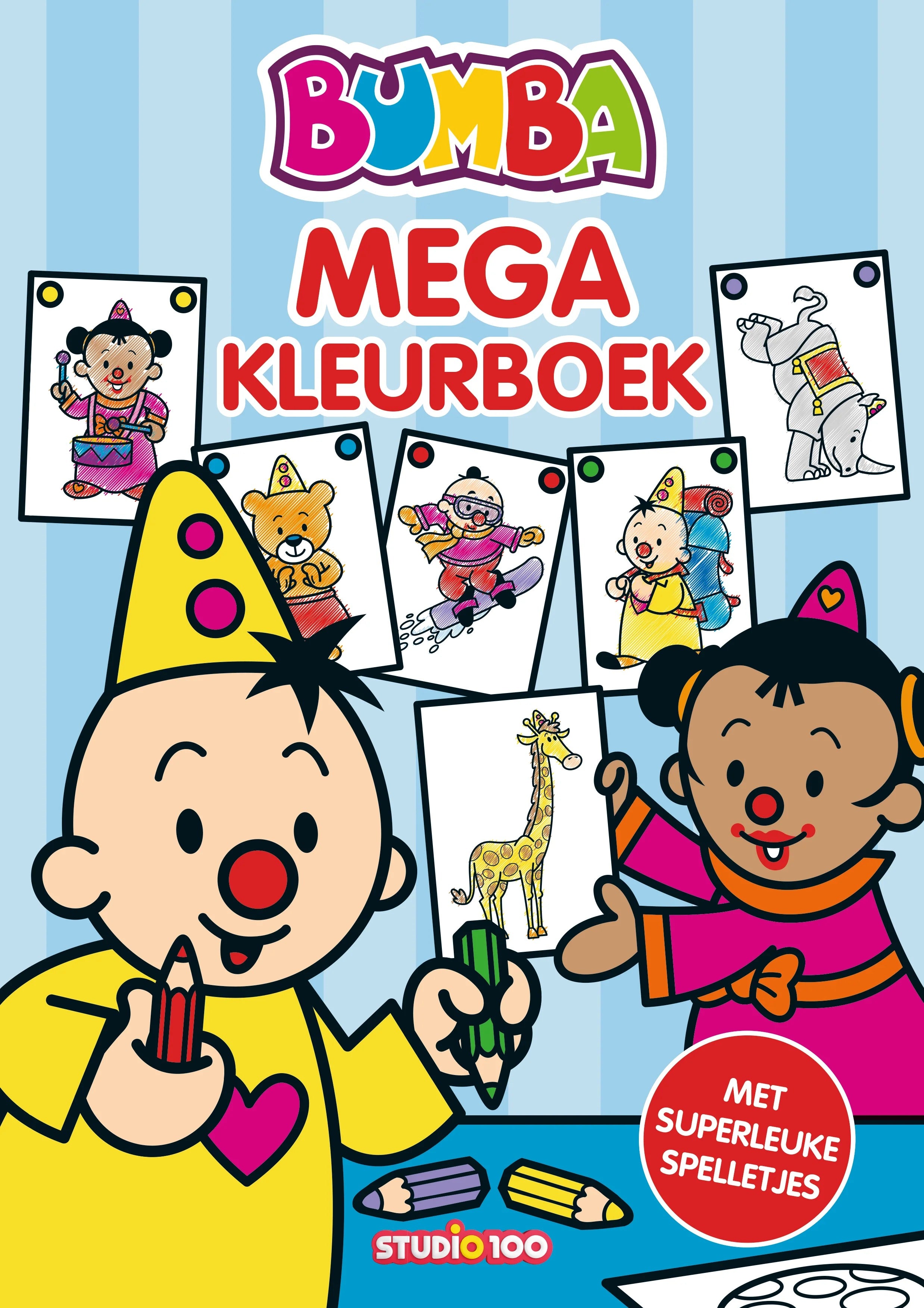 Bumba Mega kleurboek – Studio 100 Webshop